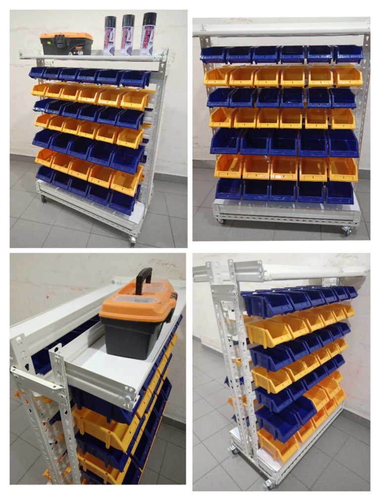 Affordable Container Trolley | Boltless Racks | Metal Racks | Pallet Racks