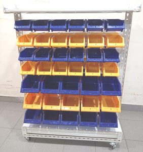 Affordable Container Trolley | Boltless Racks | Metal Racks | Pallet Racks