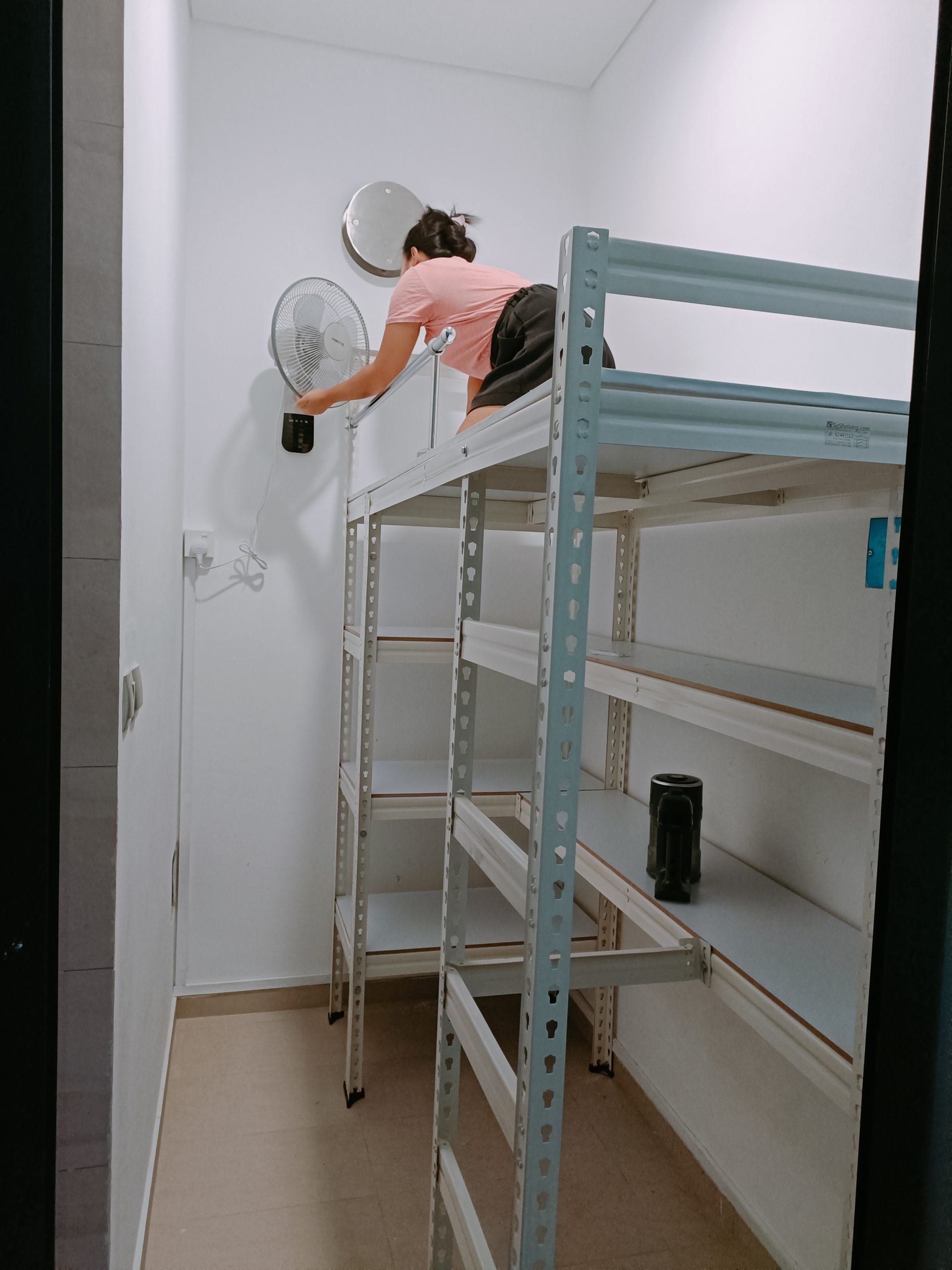 Helper Storage Bed Rack Singapore | Lshape Racks - SgShelving.com