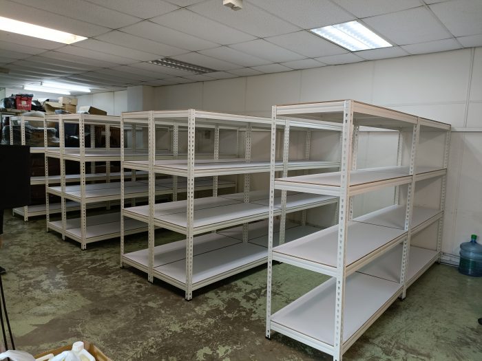 Warehouse Boltless Racks Singapore | Lshape Racks - SgShelving.com
