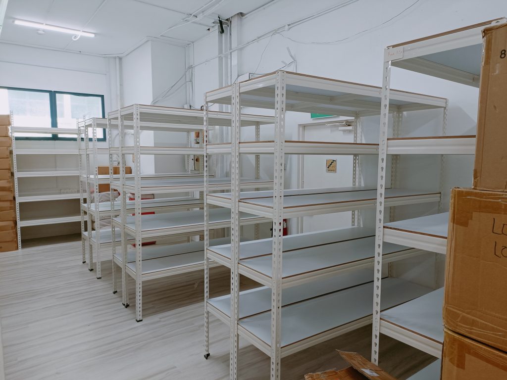 Warehouse Boltless Racks Singapore | Lshape Racks - SgShelving.com